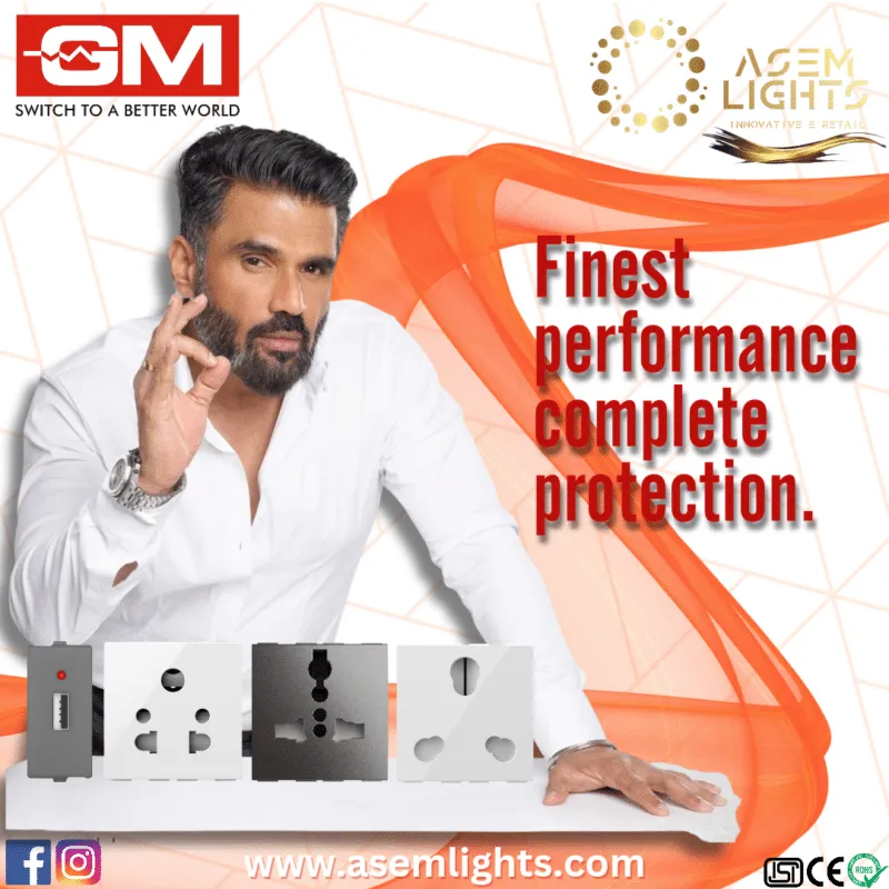 #1 Reliable Power: GM Modular Heavy Duty Sockets in Nepal - ASEM LIGHTS